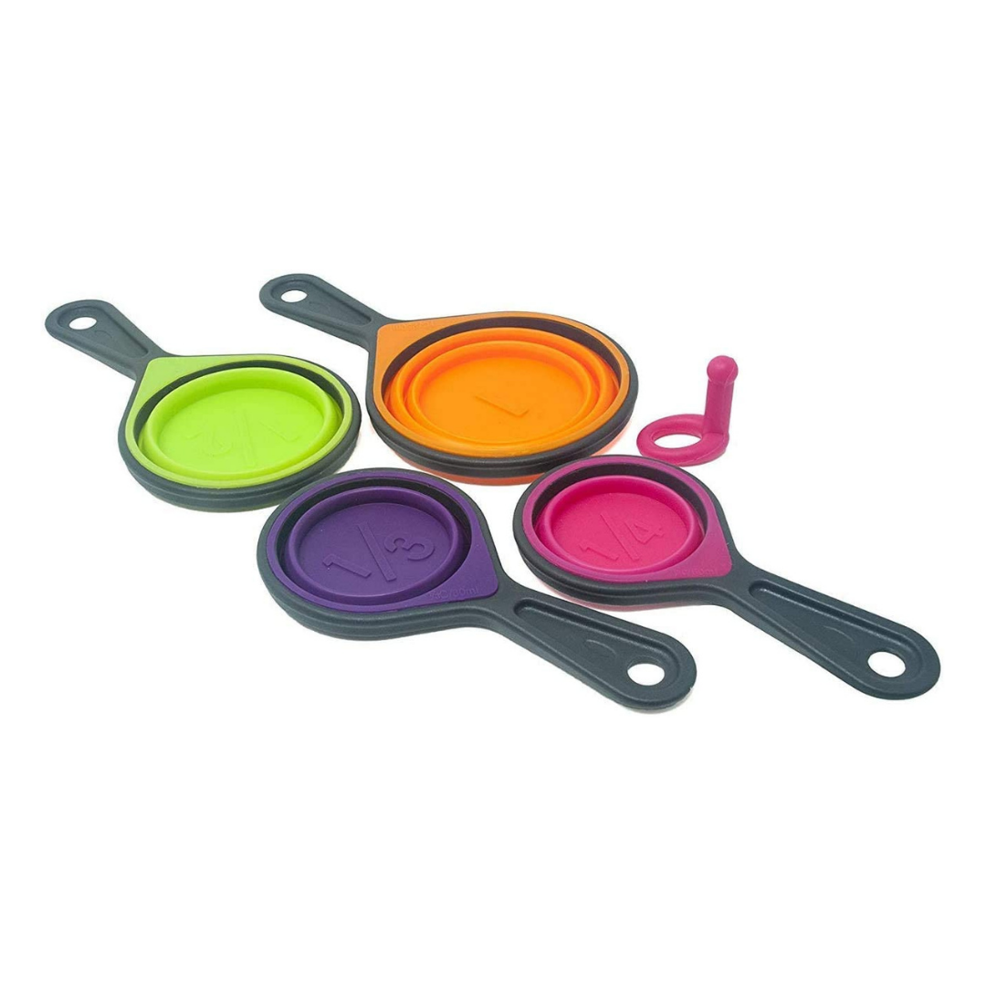 8 PCS Pink Measuring Cups - Kitchen Measuring Tool